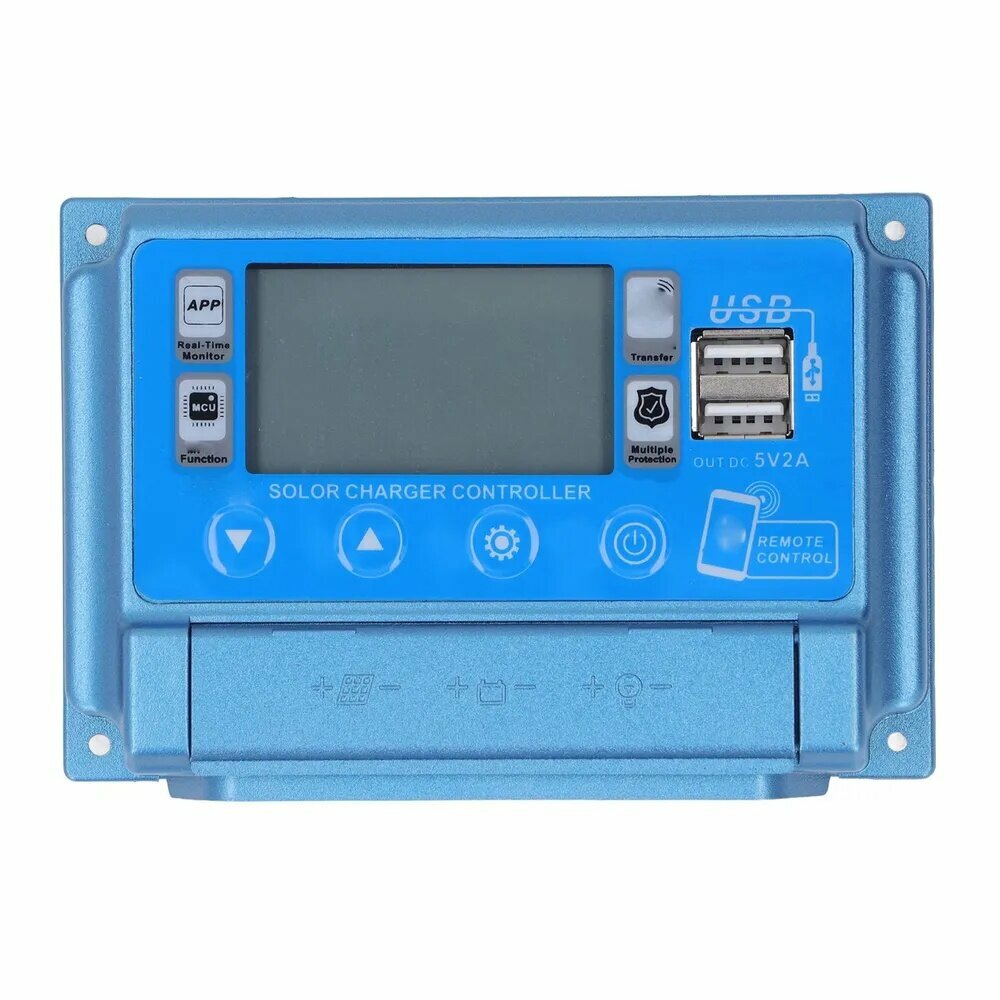 MPPT контроллер 12-60V 30A с Bluetooth и USB