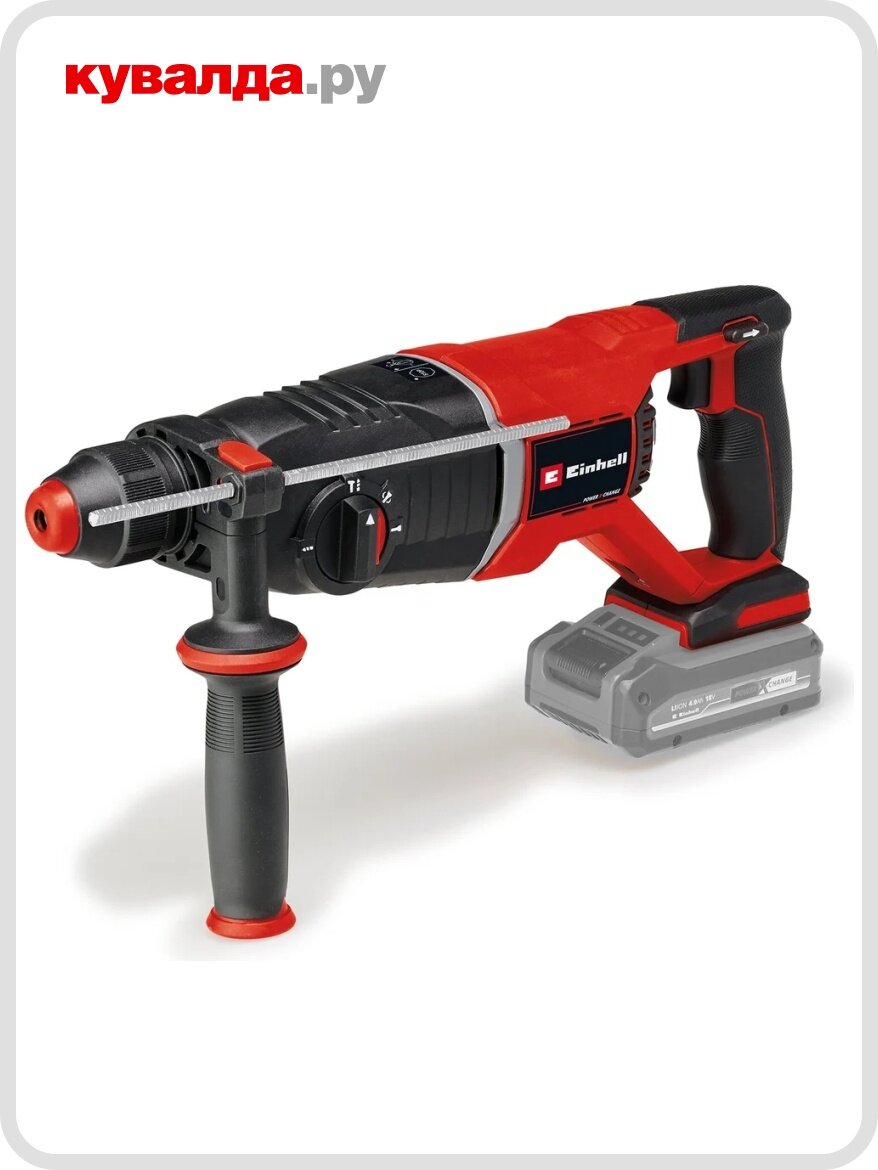Перфоратор аккумуляторный EINHELL PXC TP-HD 18/26 D Li BL SDS без АКБ