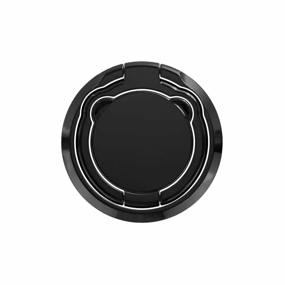 Складная подставка для телефона с поворотом на 360 градусов, black
