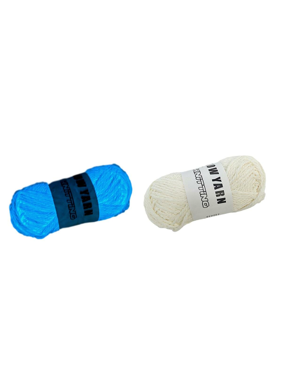 Ручная пряжа, дружественная к коже, для рождественского вязания свитеров и пледов, - GP621 чистый белый