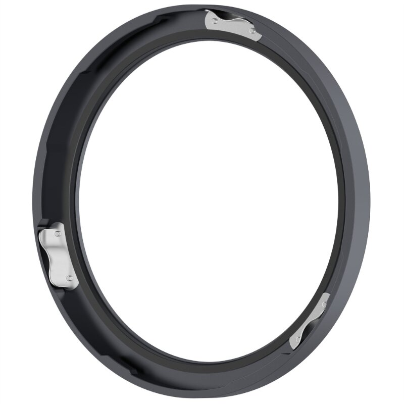 Сменный металлический безель для часов CMF Watch Pro2 + закаленная пленка-серо-красный