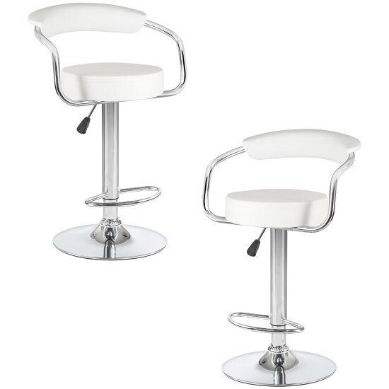 Стул барный Dobrin MARTA (белый)(2 шт/уп)