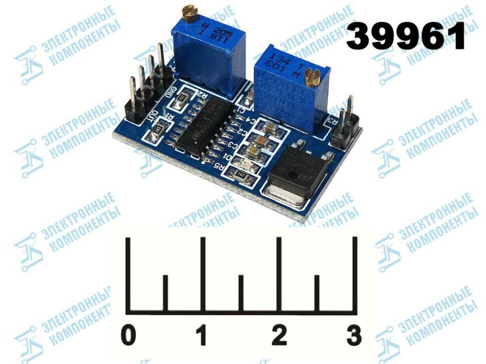 Радиоконструктор регулируемый шим генератор 100Гц-400кГц 8-12V 500mA (SG3525)