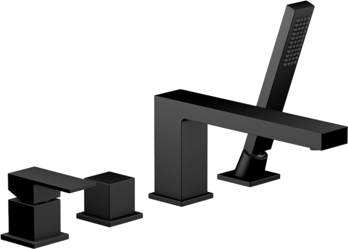 Смеситель на борт ванны Timo Selene 2130/03Y, черный