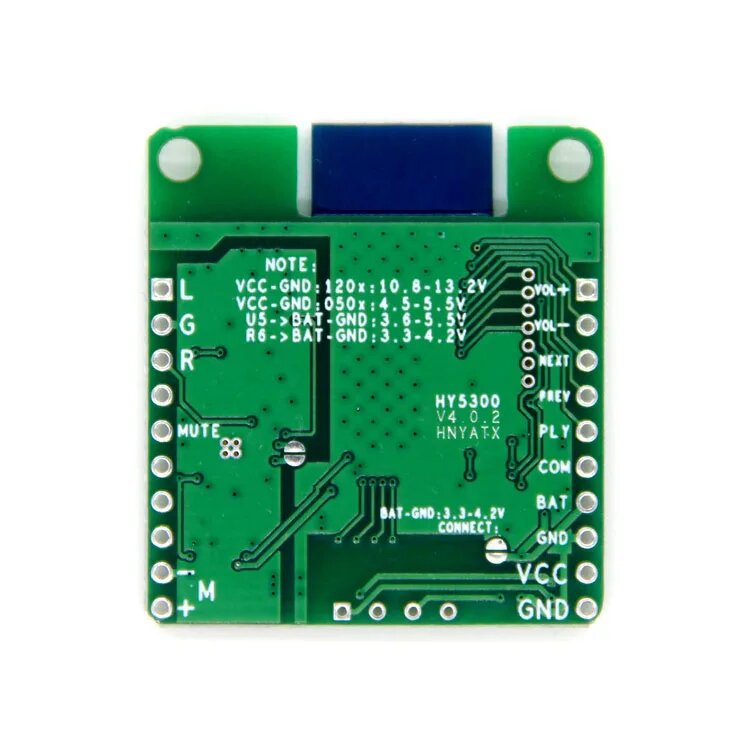 Qualcomm QCC3005 Bluetooth 5.0 модуль DAC для автомобиля BAT(3.3-4.2V)