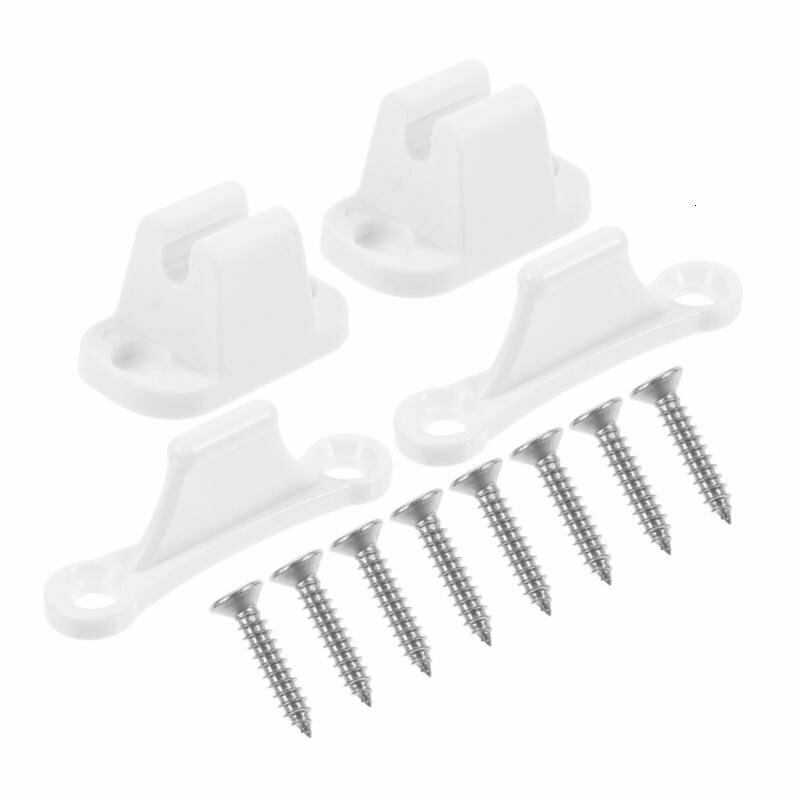 Пакет из 2 караванов дверной дверь удерживает открытые фиксаторы.