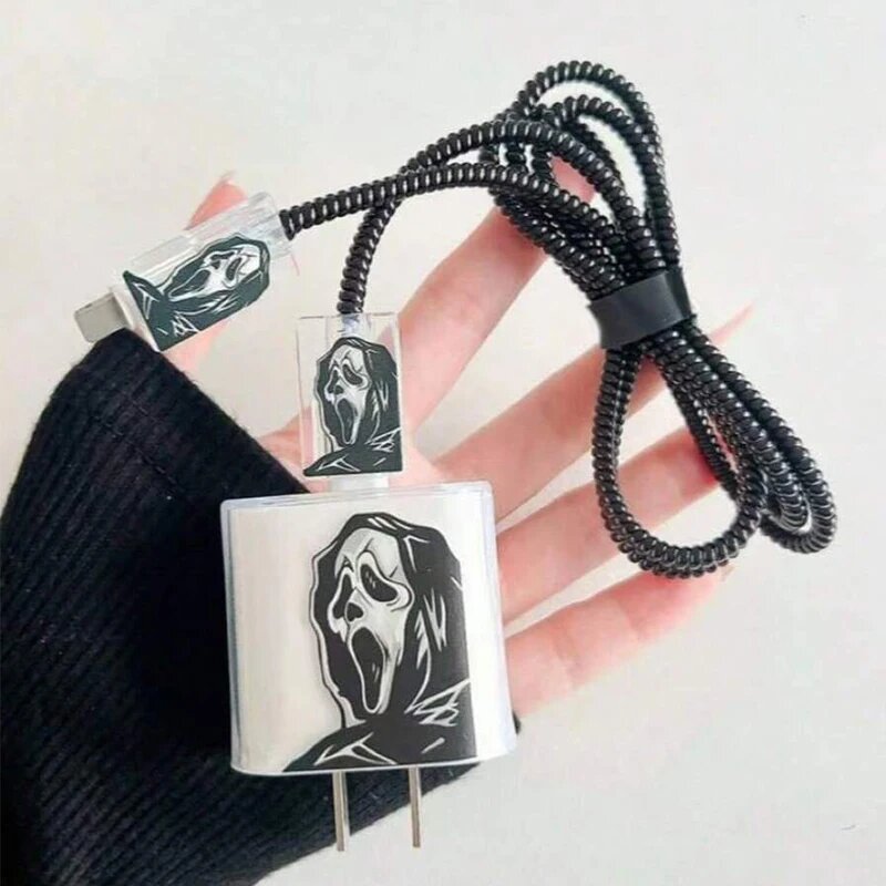 Защитный чехол для зарядки Ghost, черный
