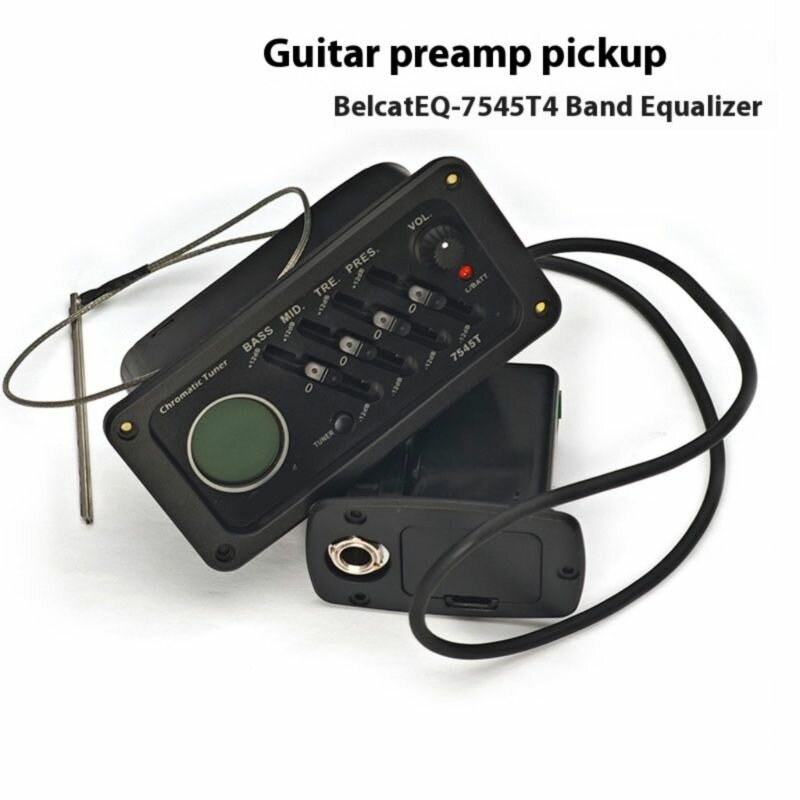 Эквалайзер 7545T с 4-сегментным эквалайзером, гитарный предусилитель