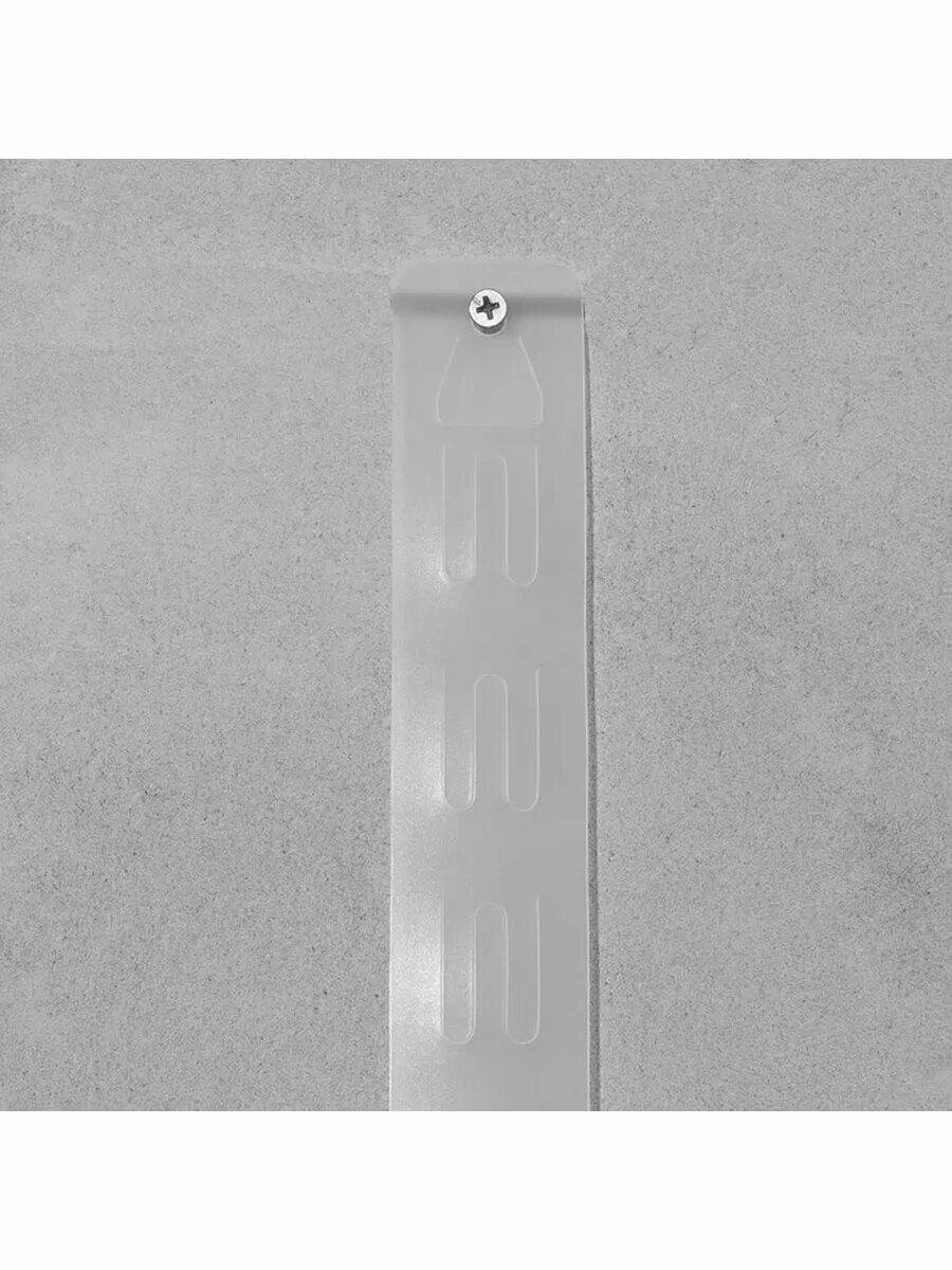 Гибкая прозрачная стрип-лента с крючками, набор 10 шт.