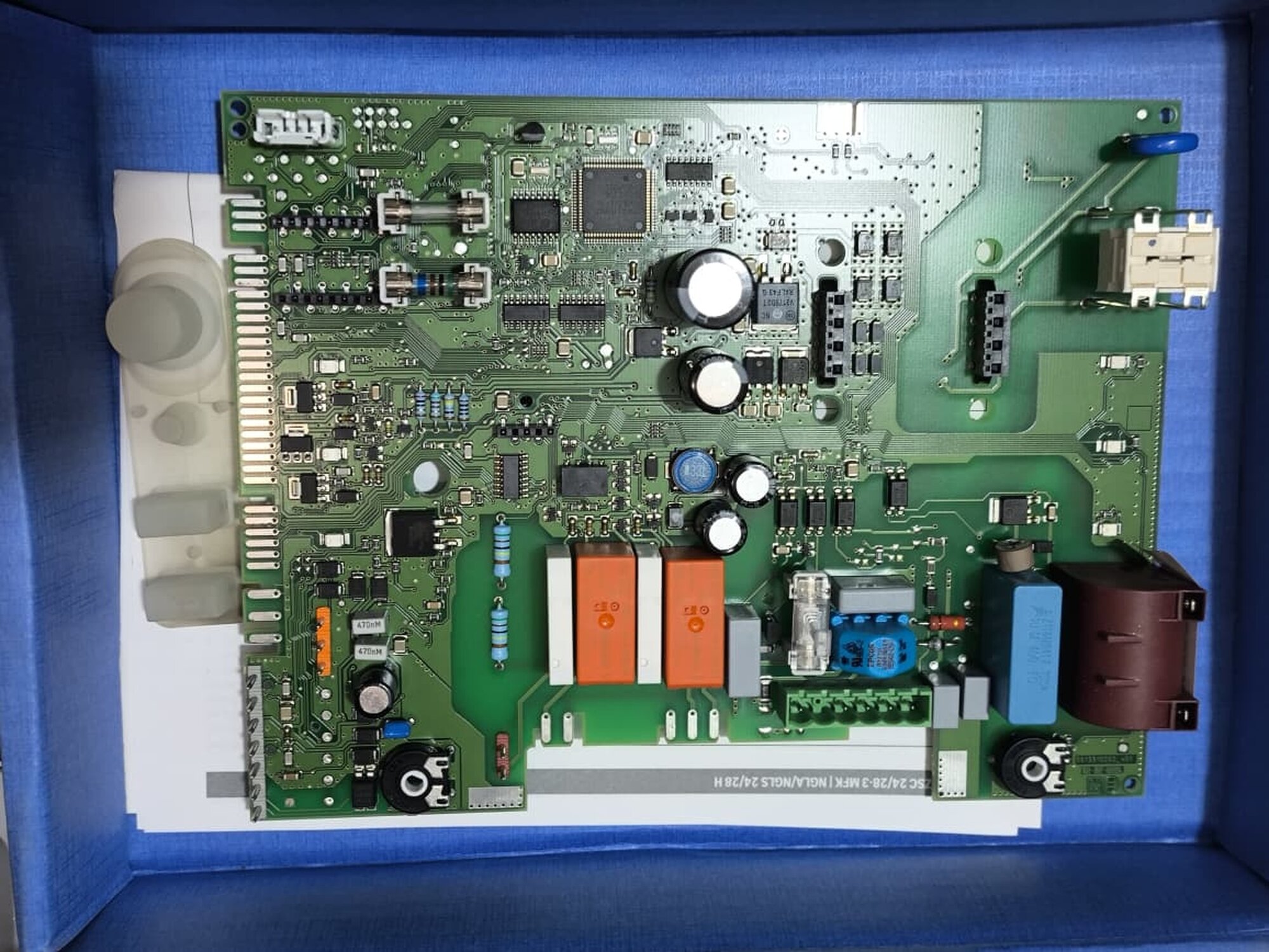 Электронная плата ZWE 24/28 для котлов Bosch/Junkers, 1 штука