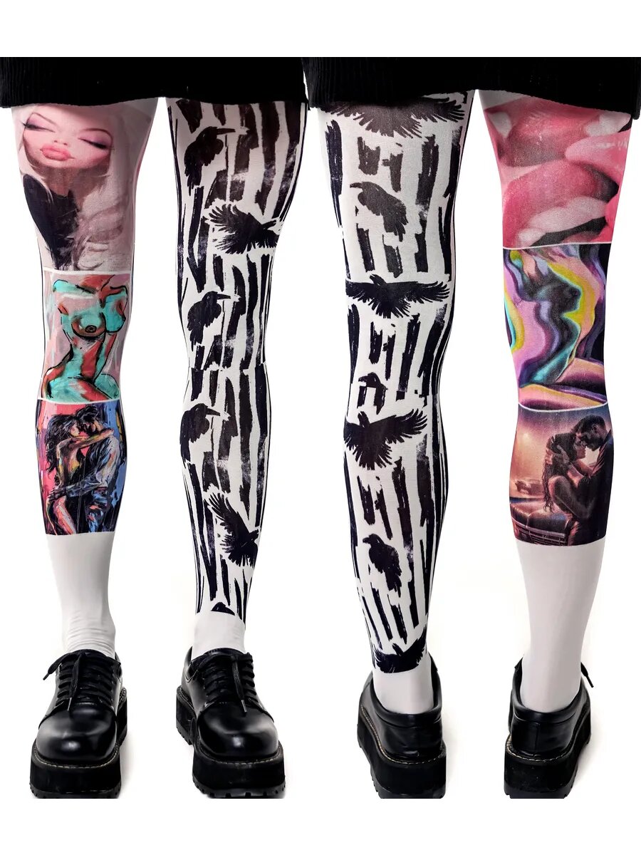 Колготки TTights колготки женские с принтом женские и для подростка