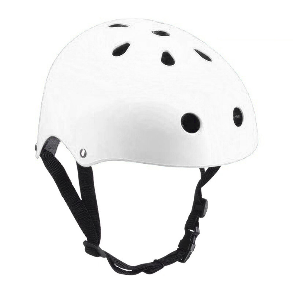 Шлем для велосипеда, скейтборда, роликов, балансировочного велосипеда для детей и взрослых, скейт-скутеров, регулируемая безопасная каска, цвета: черный, белый, синий, розовый, красный, размеры: S(470-530mm), M(540-600mm), L(580-620mm), материал: