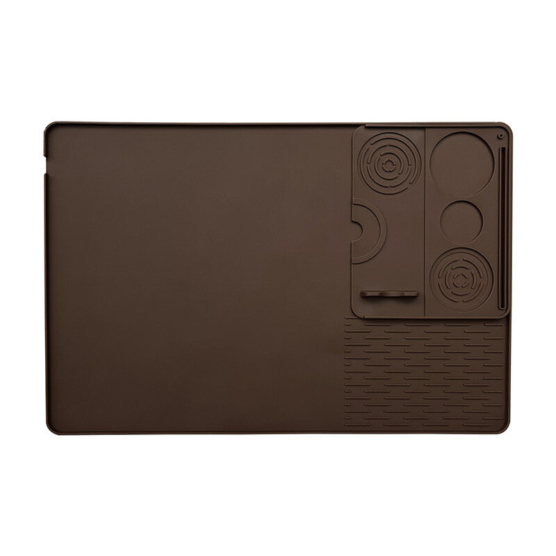 Силиконовый коврик для кофемашины Amazon, поднос, барный коврик, новый домашний квадратный 2-в-1, дренажный коврик, пресс-коврик