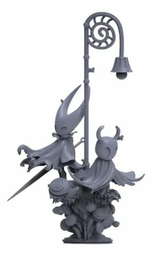 Фигурка по частям для самостоятельной покраски неокрашенная Hollow Knight Полый Рыцырь, Холлоу Найт, Hornet, Хорнет