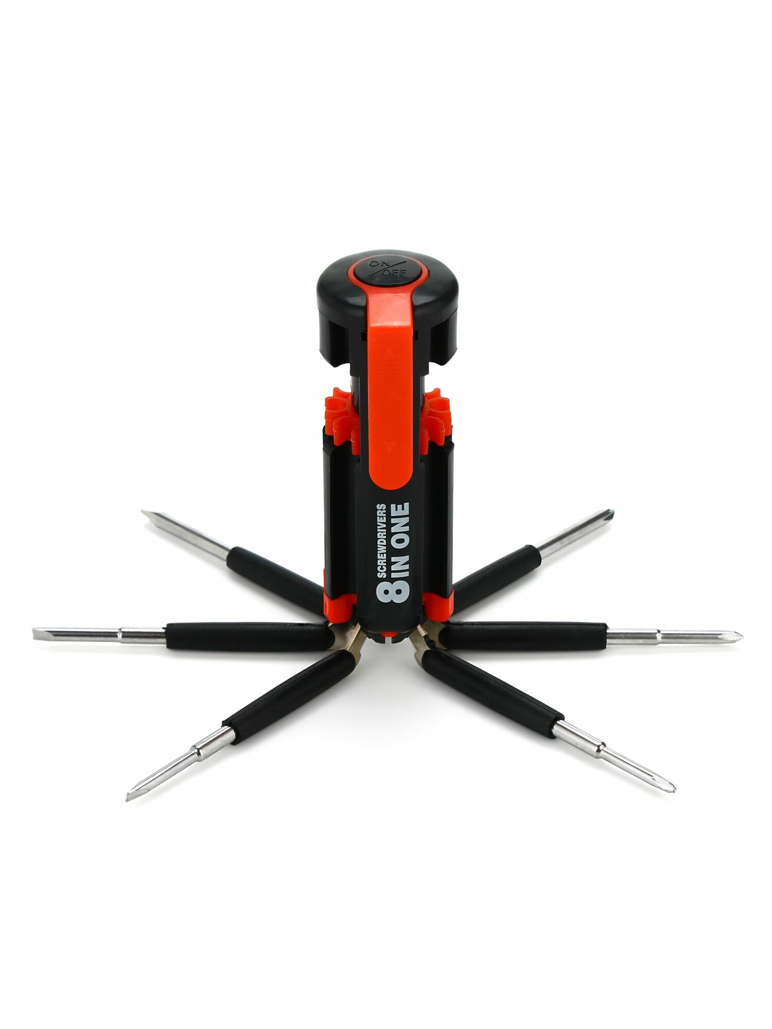 Фонарик-мультитул, 8 в 1, 12 см