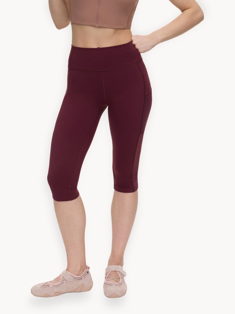 Легинсы спортивные из ткани Soft Touch с антибактериальной пропиткой