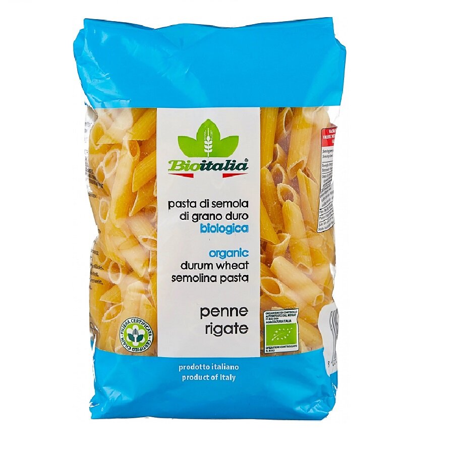 Макароны BIOITALIA Penne Rigate Пёрышки 500г