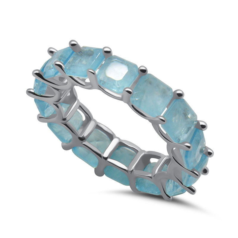 Кольцо, серебро, 925 проба, фианит