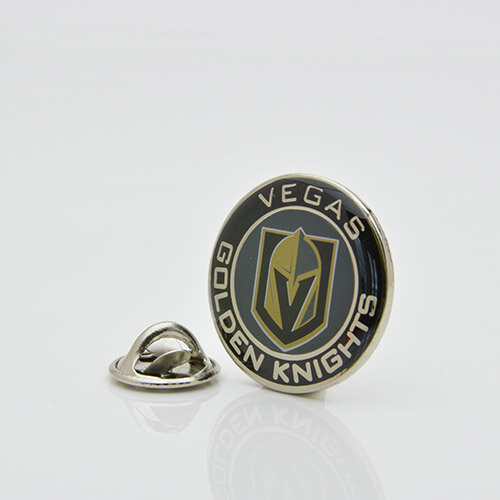 Хоккейный значок Вегас Голден Найтс Круглый
