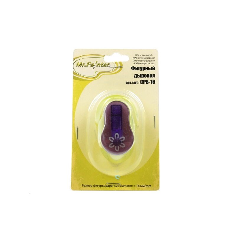 Mr.Painter" CPB-16 Фигурный дырокол 1.6 см 011 "Цветок №3