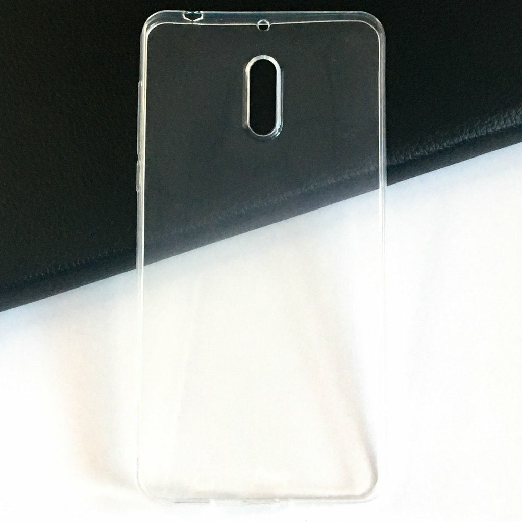 Силиконовый чехол для Nokia 6 (прозрачный)