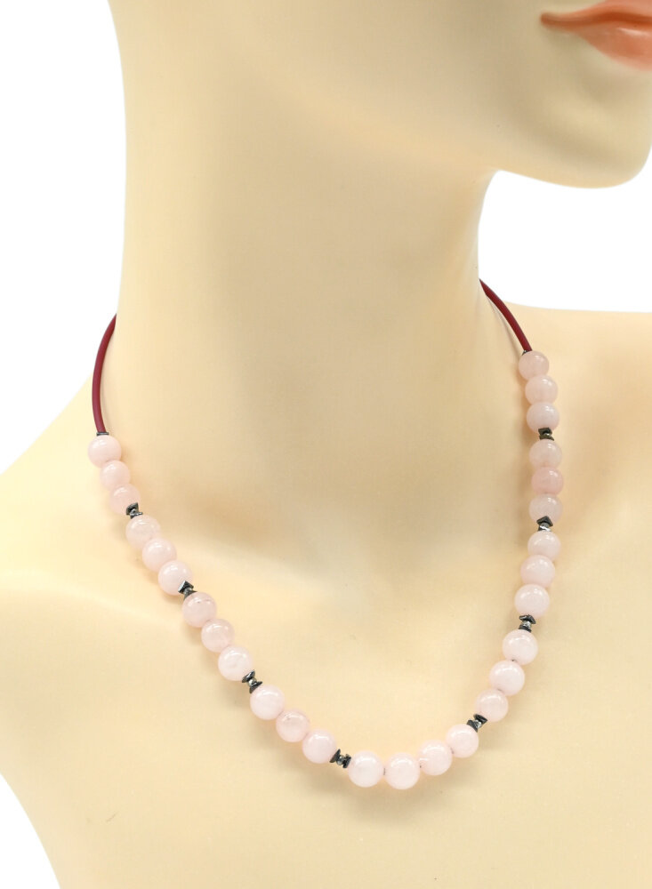 Колье, кварц