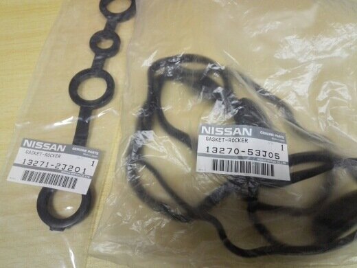NISSAN 1327053J05 прокладка клапанной крышки NS SR16 SR18 SR20, -96 Nissan Primera (P10) Sunny III 2.0 SR20DE 90>