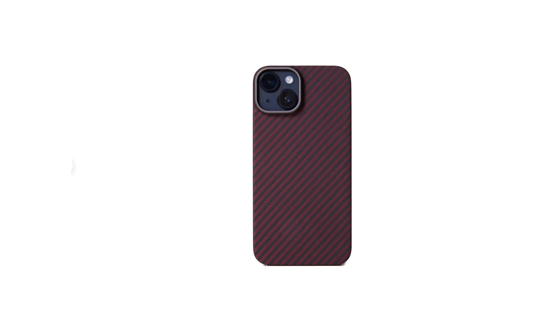 Чехол для iPhone 14 6.1", KZDOO Protective Case Keivlar, Темно-Красный