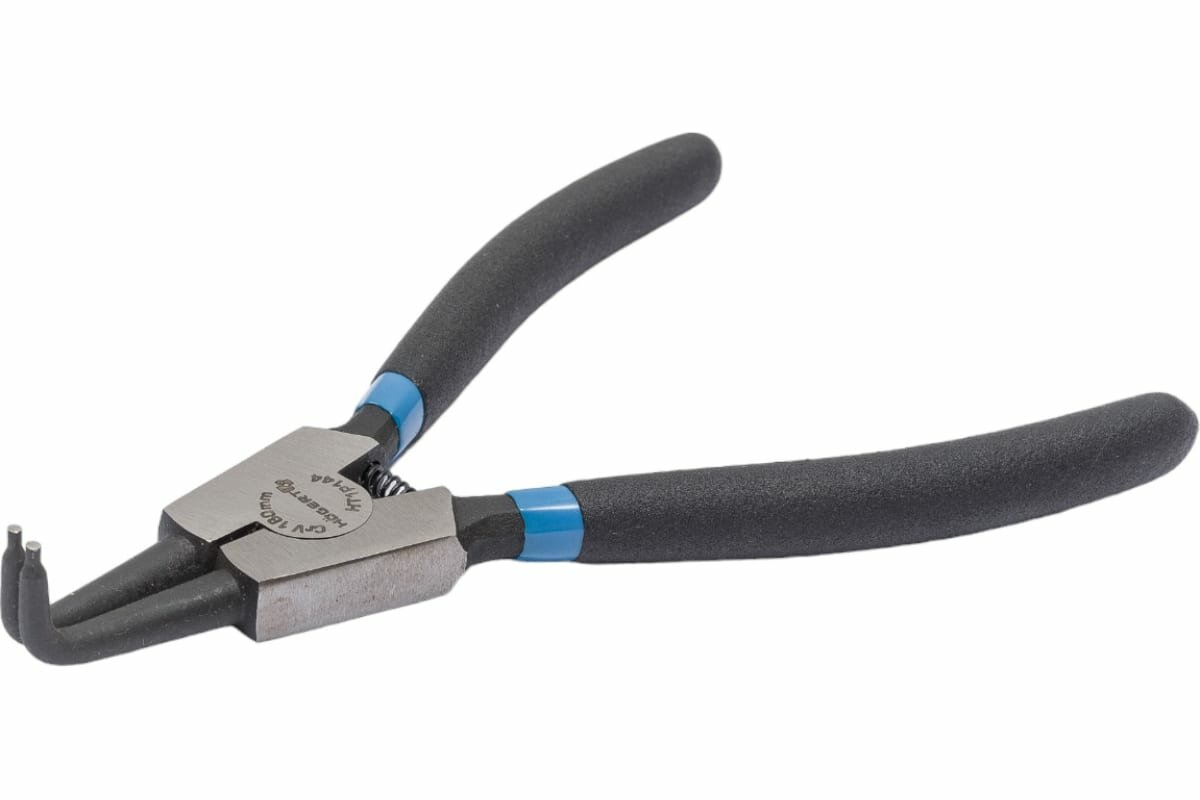 HOEGERT TECHNIK Пассатижи прецизионные удлиненные с изогнутыми губками 125 мм HT1P056