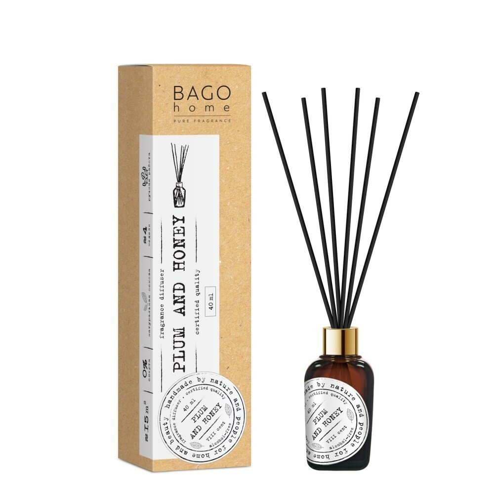 Слива и мед BAGO home ароматический диффузор 40 мл