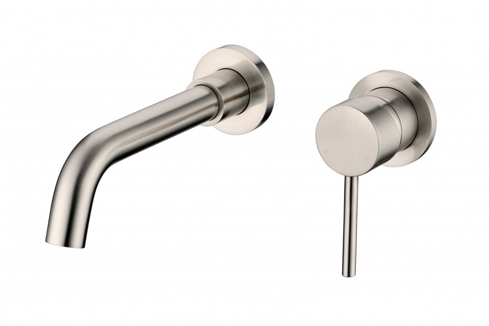 Встраиваемый смеситель Grocenberg GB511, латунь, рычажный, для раковины, длина излива 17см