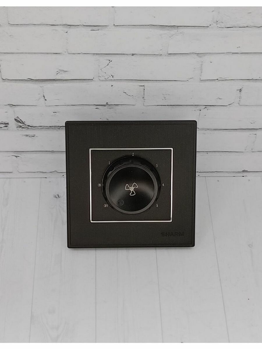 Контроллер Вентилятора 250W/ черный + хром/ Line 435