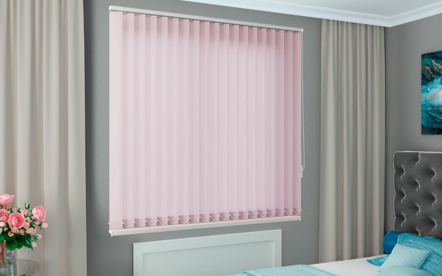 Ламели для вертикальных тканевых жалюзи на окна из ткани Лайн (длина 180 см - 10 шт)