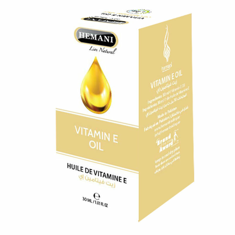 VITAMIN E OIL, Hemani (Масло витамин Е, Хемани), 30 мл.