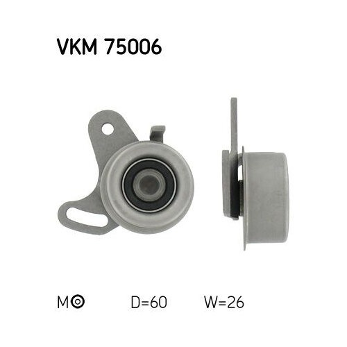 Ролик ремня ГРМ для автомобиля Hyundai Kia, SKF VKM 75006 (1 шт.)