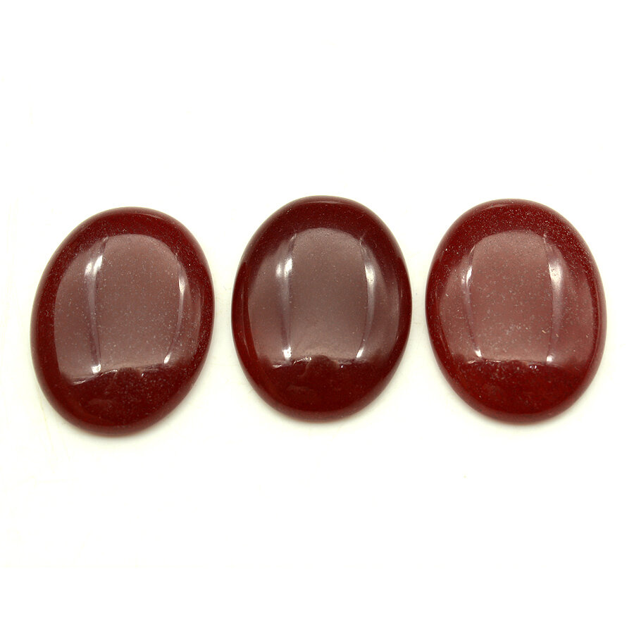 Кабошон из камня халцедона овал 40*30*9мм.