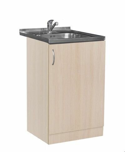 Кухонный модуль 50х60 см Дуб Молочный петли справа /стол под мойку 50х60 см /тумба на кухню без мойки