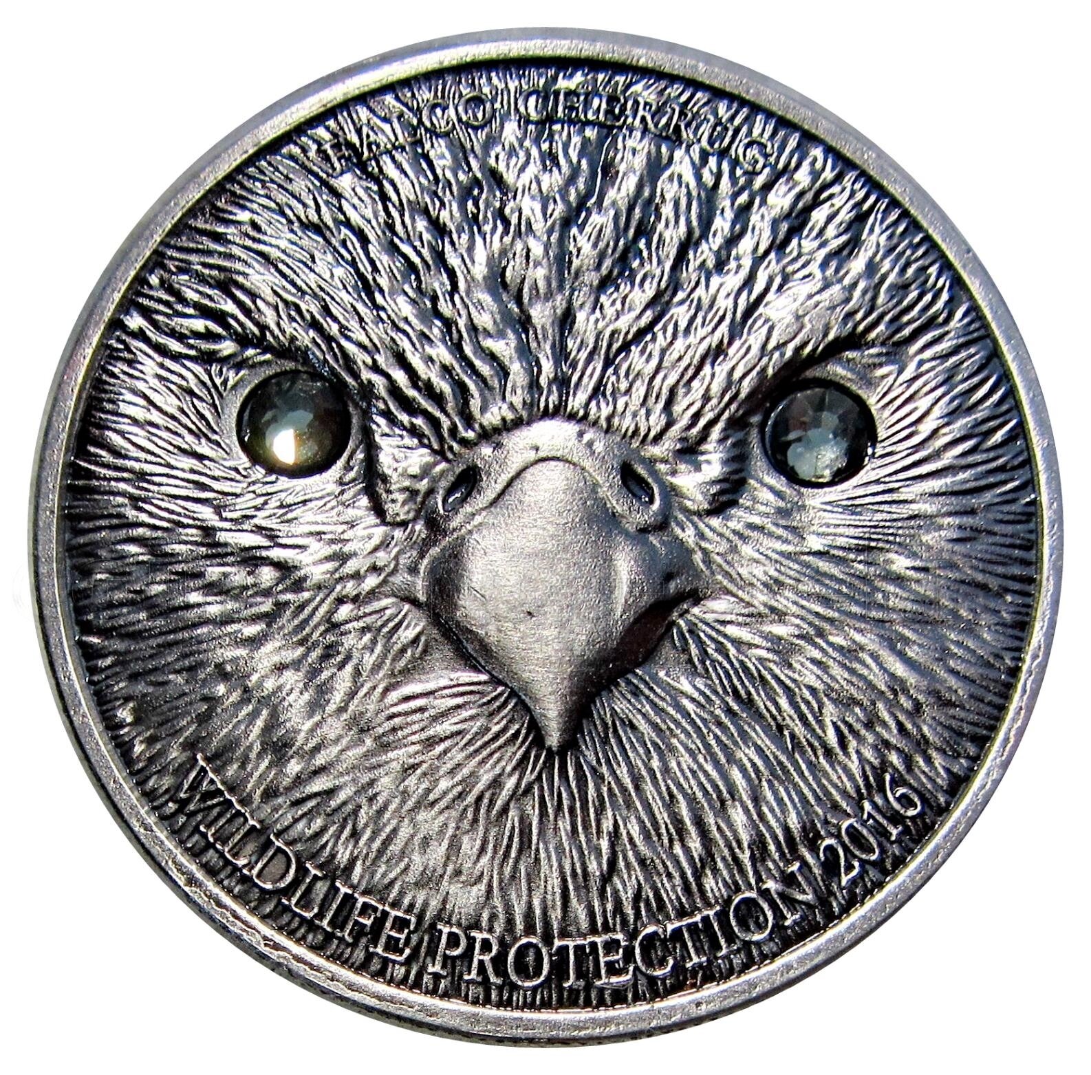 500 тугриков 2016 Монголия, Сокол, копия