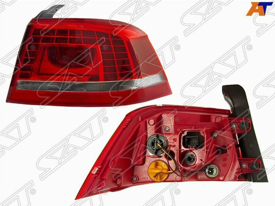 SAT ST-441-19C6R Фонарь задний Volkswagen Passat 10-15 (Справа/ Диоды/ 4D SED)