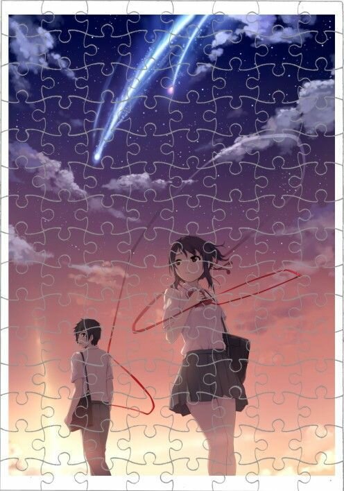 Пазл по аниме Твоё Имя, Your Name №2