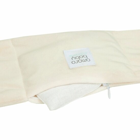 Пояс-грелка Amarobaby AB2166WH/33 Warm Hugs от колик, молочный