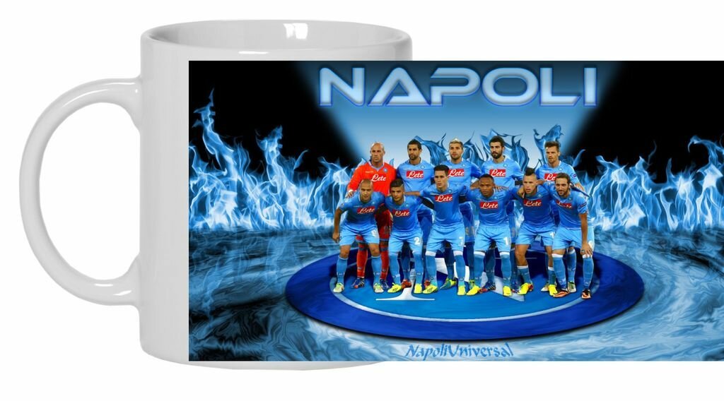 Кружка-хамелеон Наполи, SSC Napoli №10
