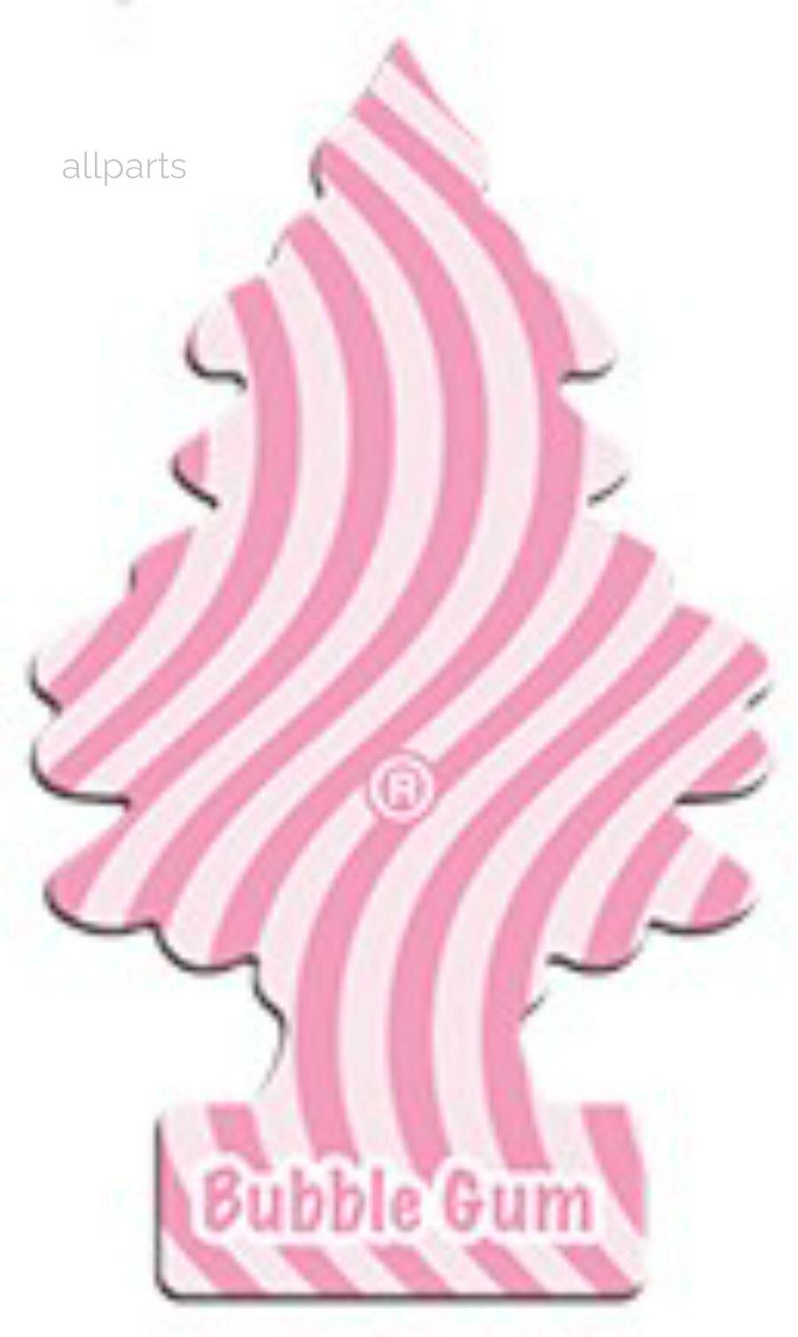 LITTLE-TREES U1P-10348-RUSS Ароматизатор Елочка Бабл гам пропитанный пластинка бабл гам Car-Freshner U1P-10348-RUSS