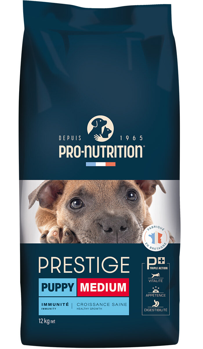 FLATAZOR PRESTIGE PUPPY MEDIUM для щенков средних пород, беременных и кормящих сук NEW 12 кг