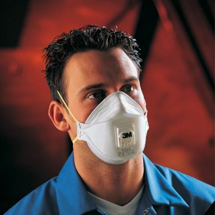 Респиратор 3M 9312+ Aura FFP1 с клапаном выдоха, 1шт