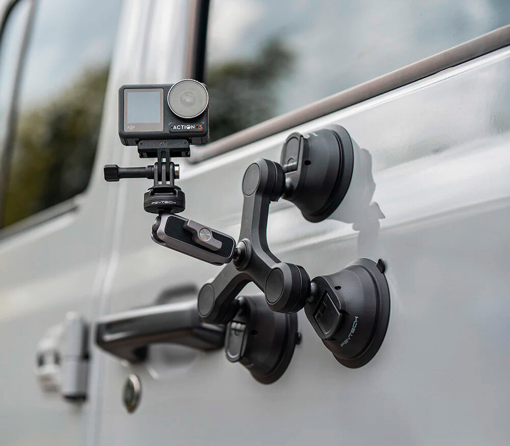 Присоска PGYTECH CapLock Three-Arm Suction Mount — фото 1