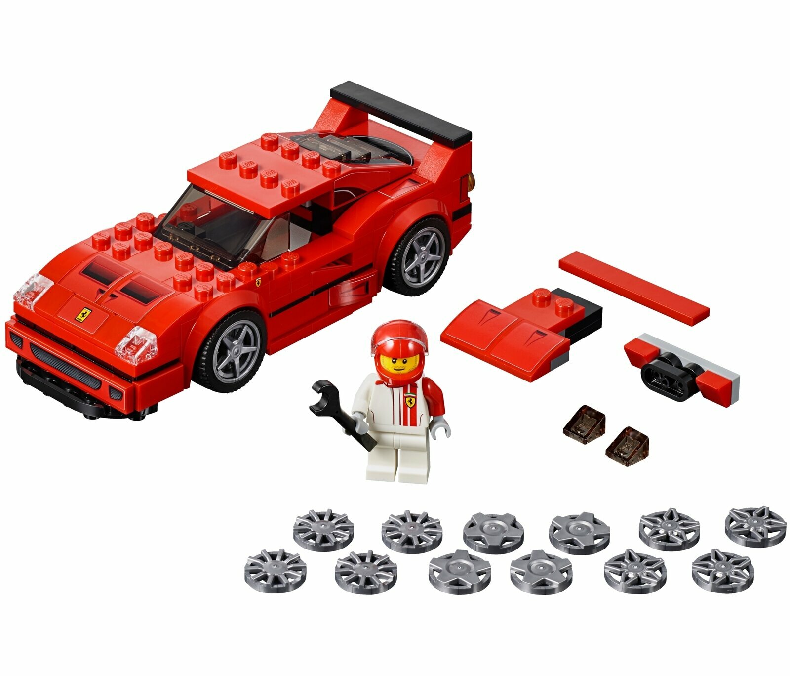 Конструктор LEGO Speed Champions Автомобиль Ferrari F40 Competizione (LEGO 75890)