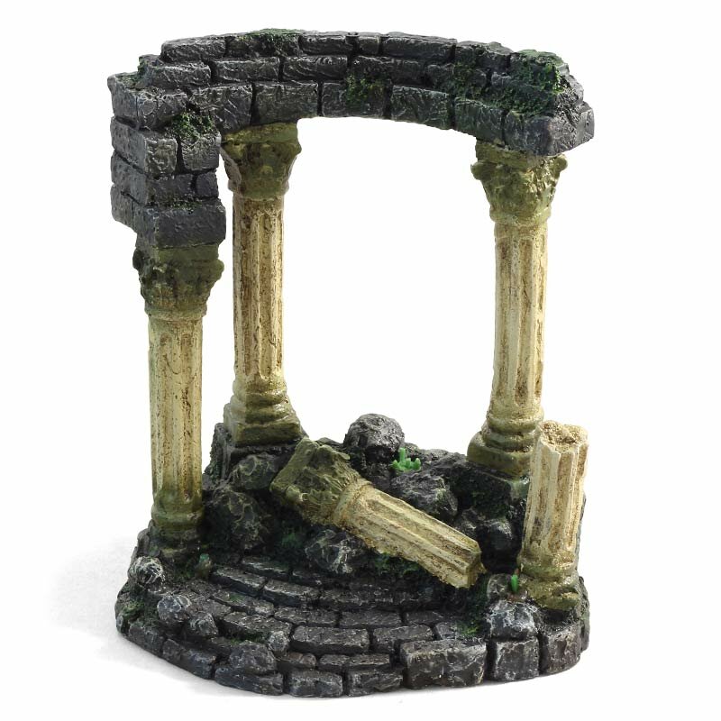 Laguna Грот 2206LD "Античные руины", полиэфирная смола, 14*10,5*12,5 см