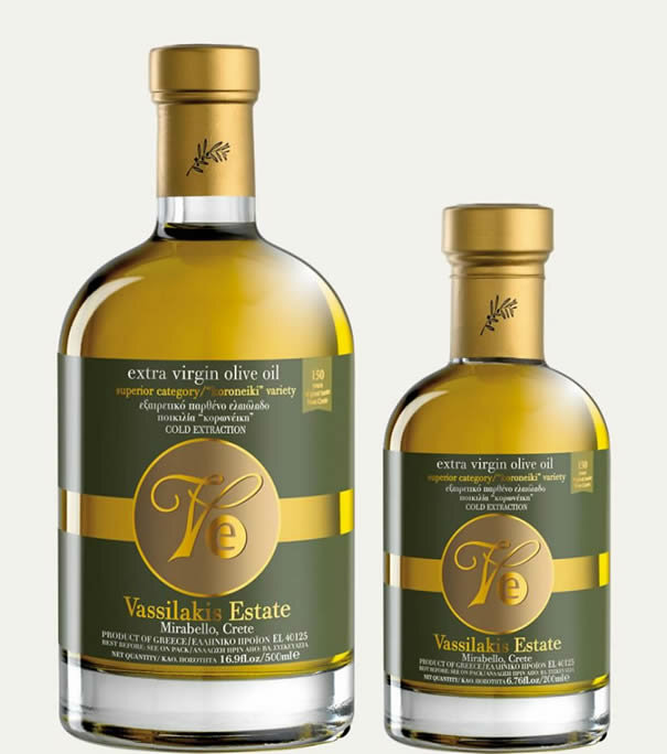 Масло оливковое Vassilakis Estate Extra virgin, 0.5 л