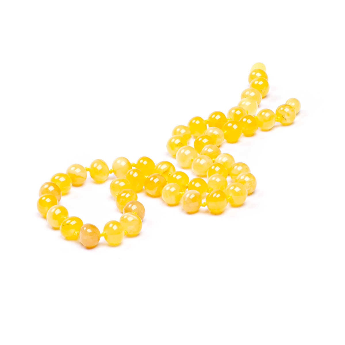 Колье, янтарь